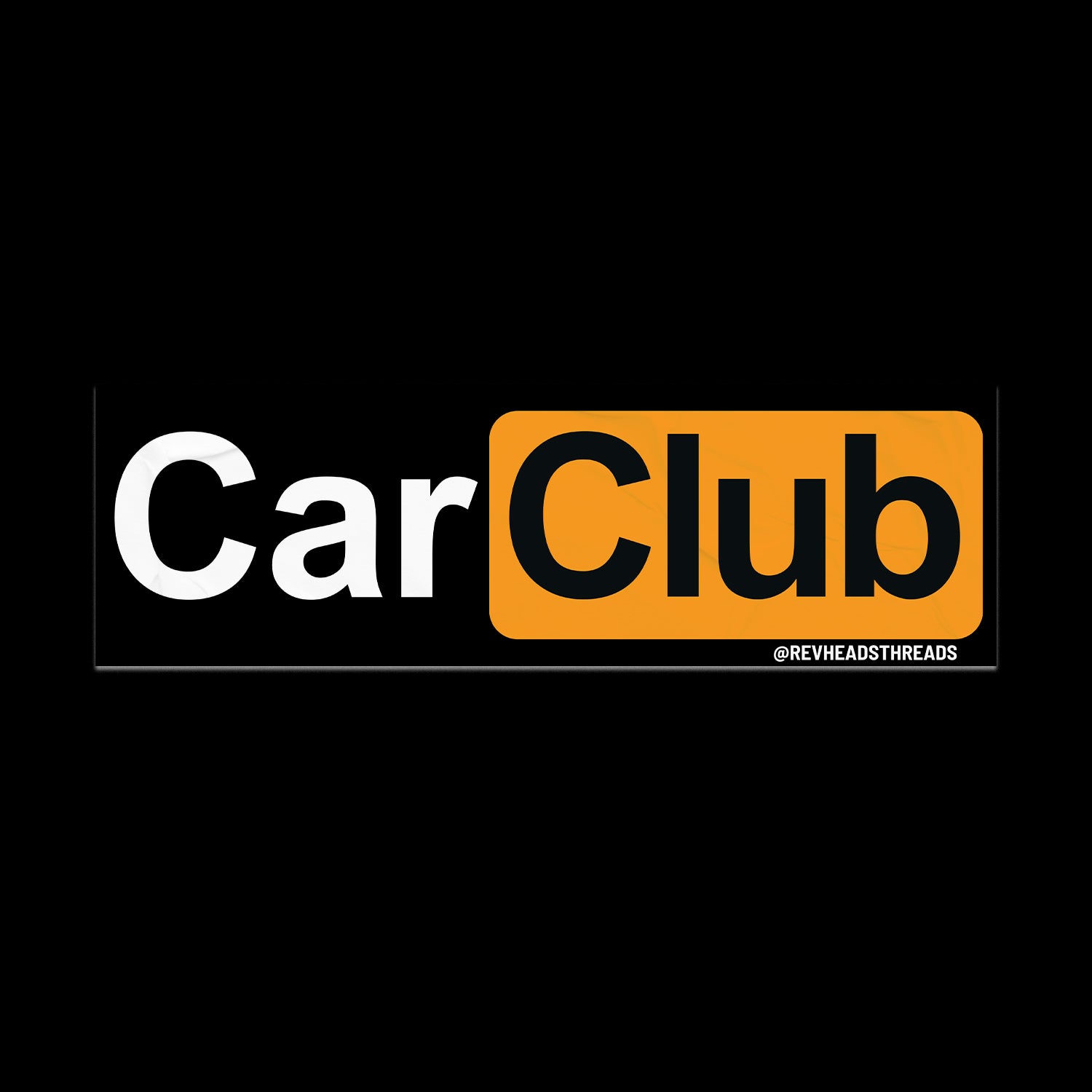 CAR CLUB STICKER – Threads by Revheads